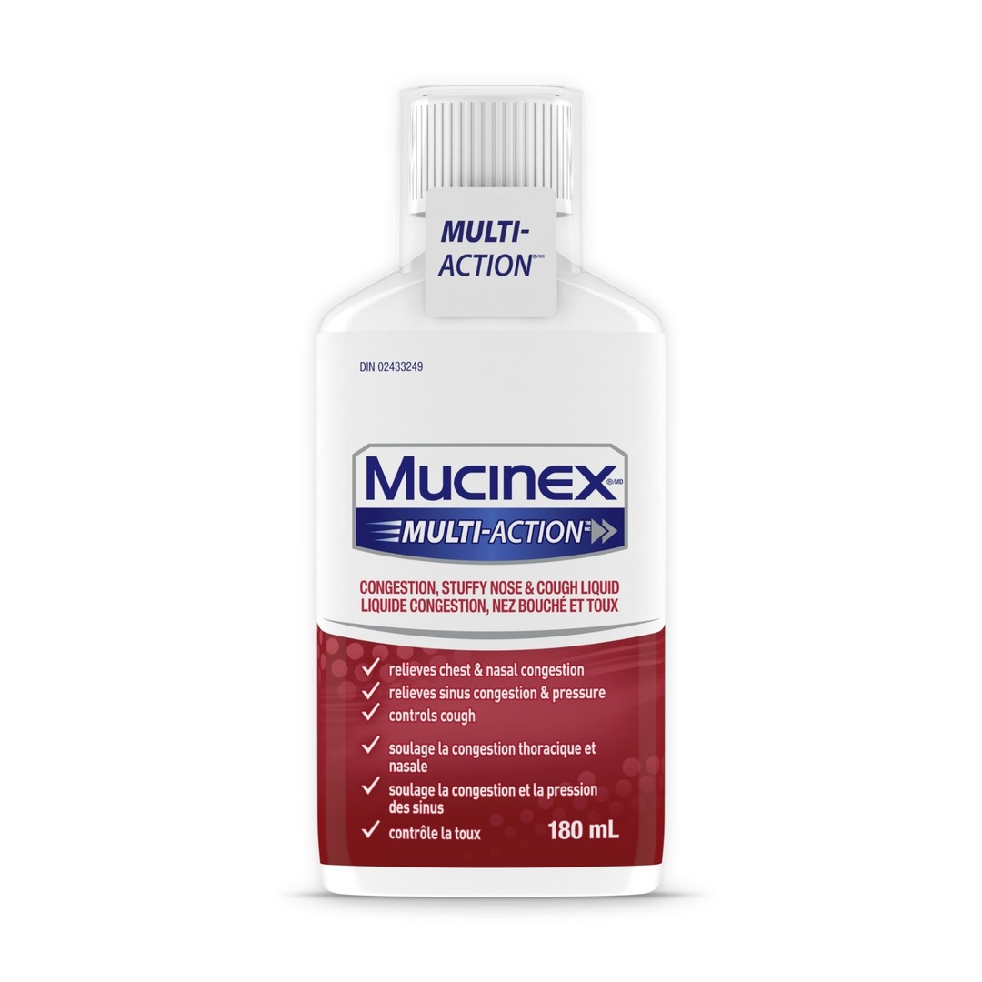 Mucinex Multi-Action Wet & Dry Cough Liquid | Mucinex Canada